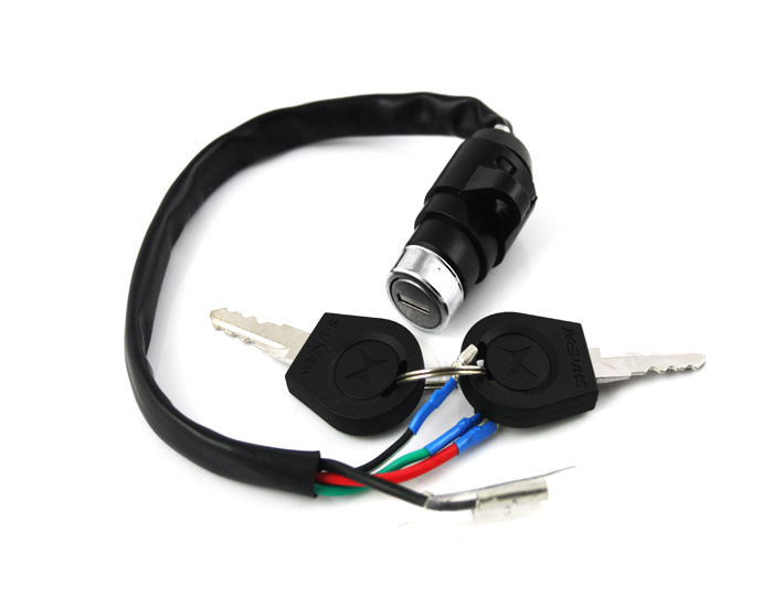 Stacyjka 4 przewody shineray 50q-2e quad atv | sklep internetowy motofree.pl