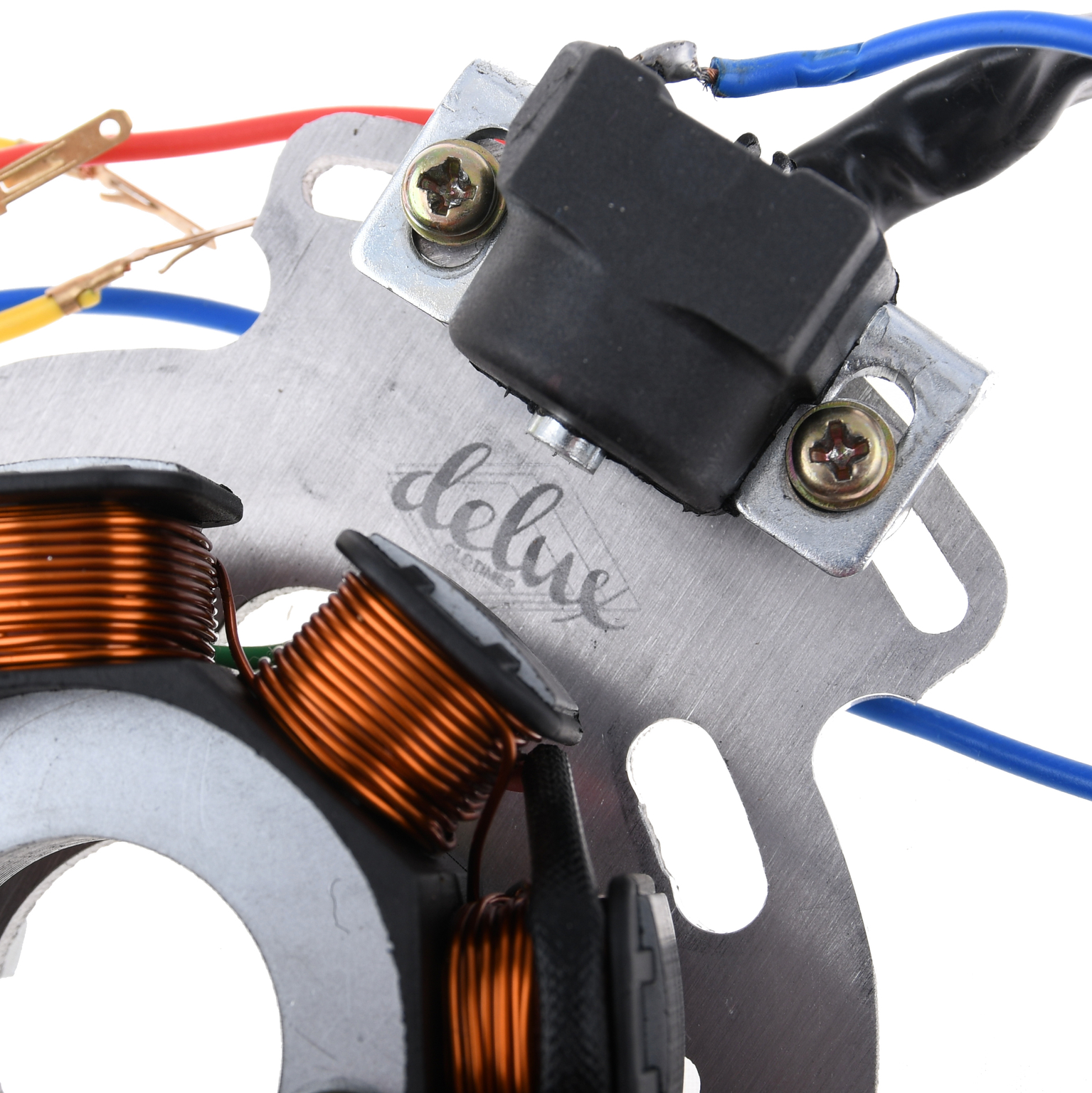 Zapłon bezstykowy CDI 12V cewka moduł stator Jawa CZ 175 polska ...